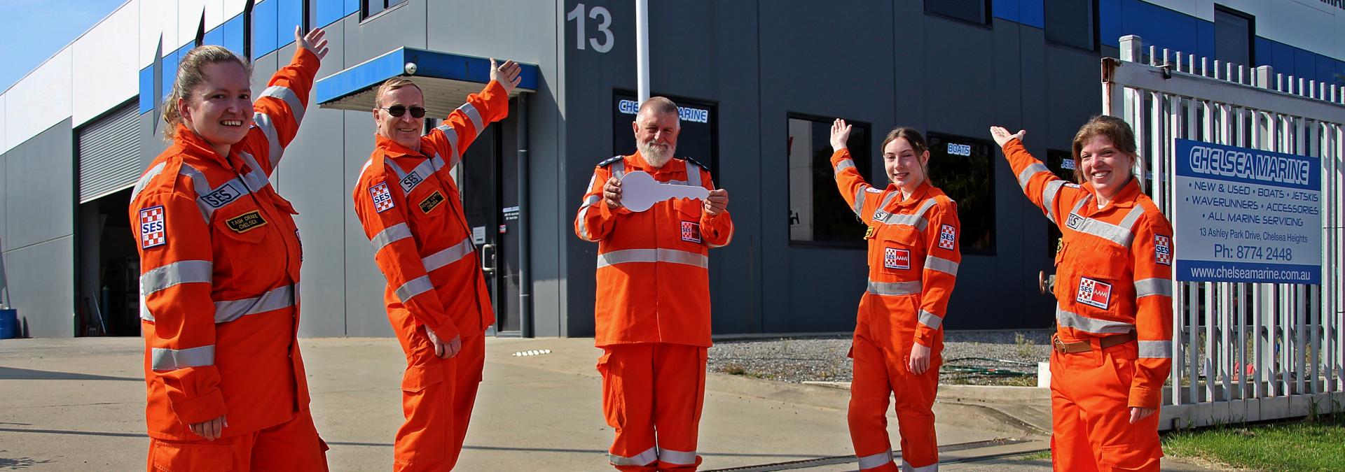 New home for VICSES Chelsea volunteers | Community Safety Building ...